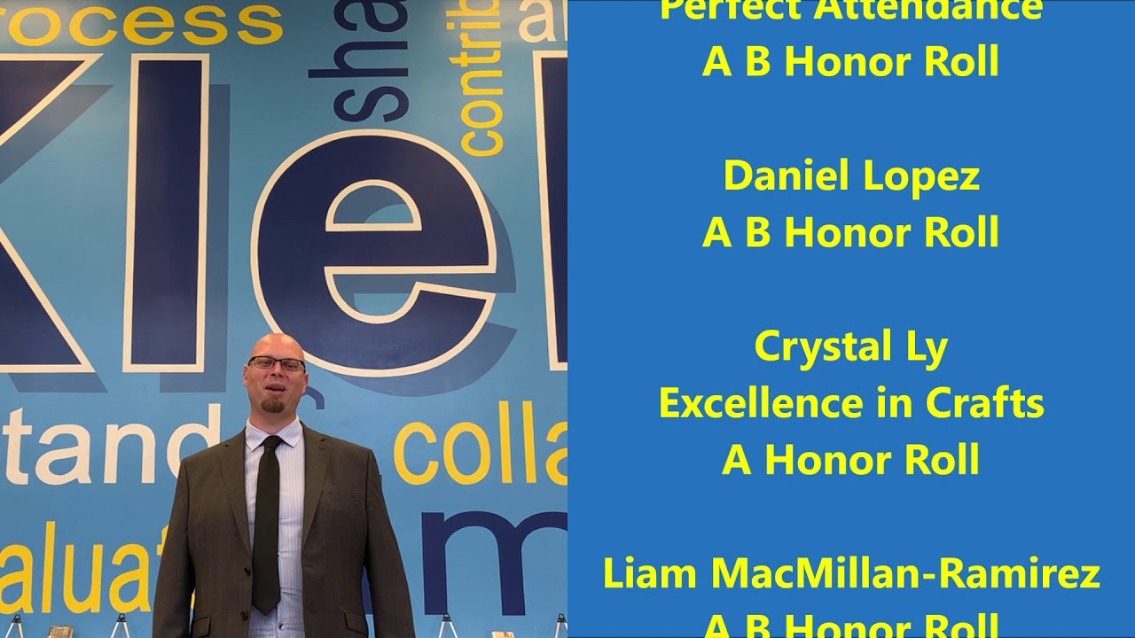 Kleb: 7th Grade Awards