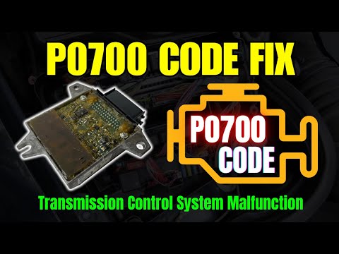 P0700 CODE FIX: Transmission Control System Malfunction ||