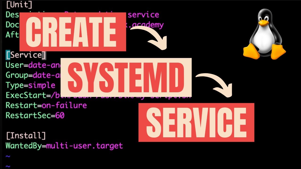 How To Create a Simple Systemd Service?