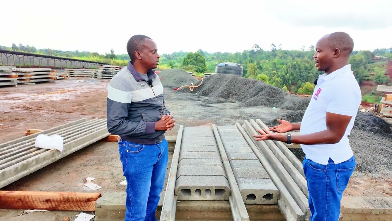 How Precast T-beams and Blocks are Made at the Factory 