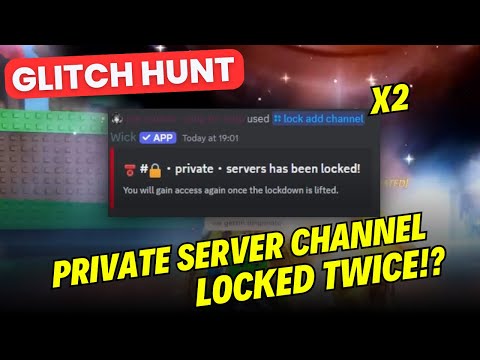 Private Server Channel went down TWICE!? Sol's RNG Glitch Hunting
