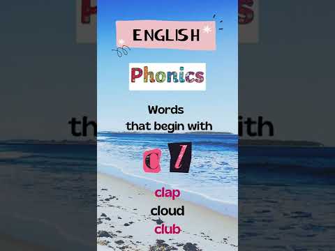 Words that begin with cl cr