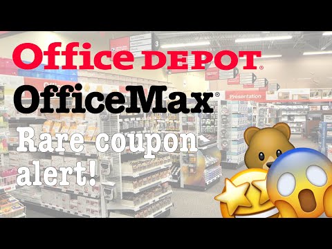 Fast and Easy Office Depot Deals! 33% back!
