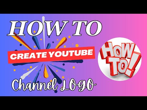 How to make a STUNNING YouTube Channel Logo for FREE!