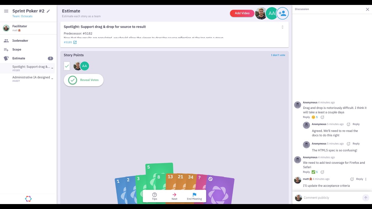New  Estimate GitHub Issues with Remote Planning Poker™