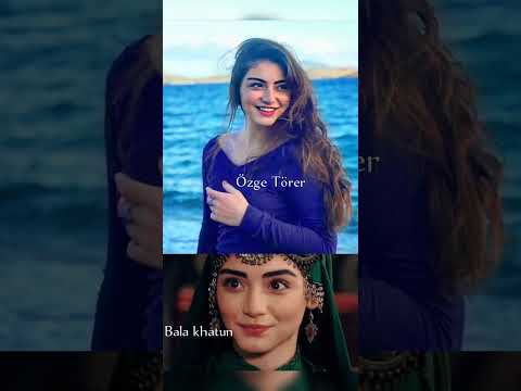 Real Names of Turkish beautiful actresses of kay tribe ❤️#bittertruth #turkish #shorts