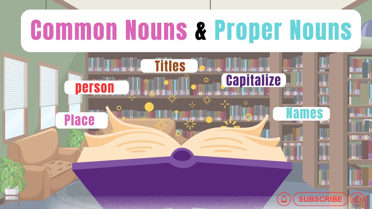Common vs Proper Nouns Made Super Easy!