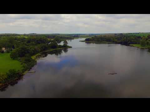 Maskenthine Lake Drone Footage