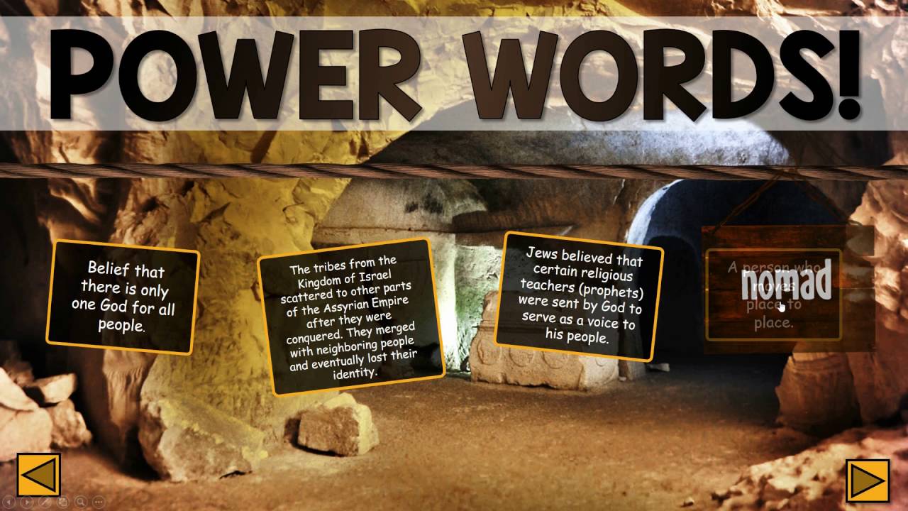 Ancient Israel Interactive PowerPoint