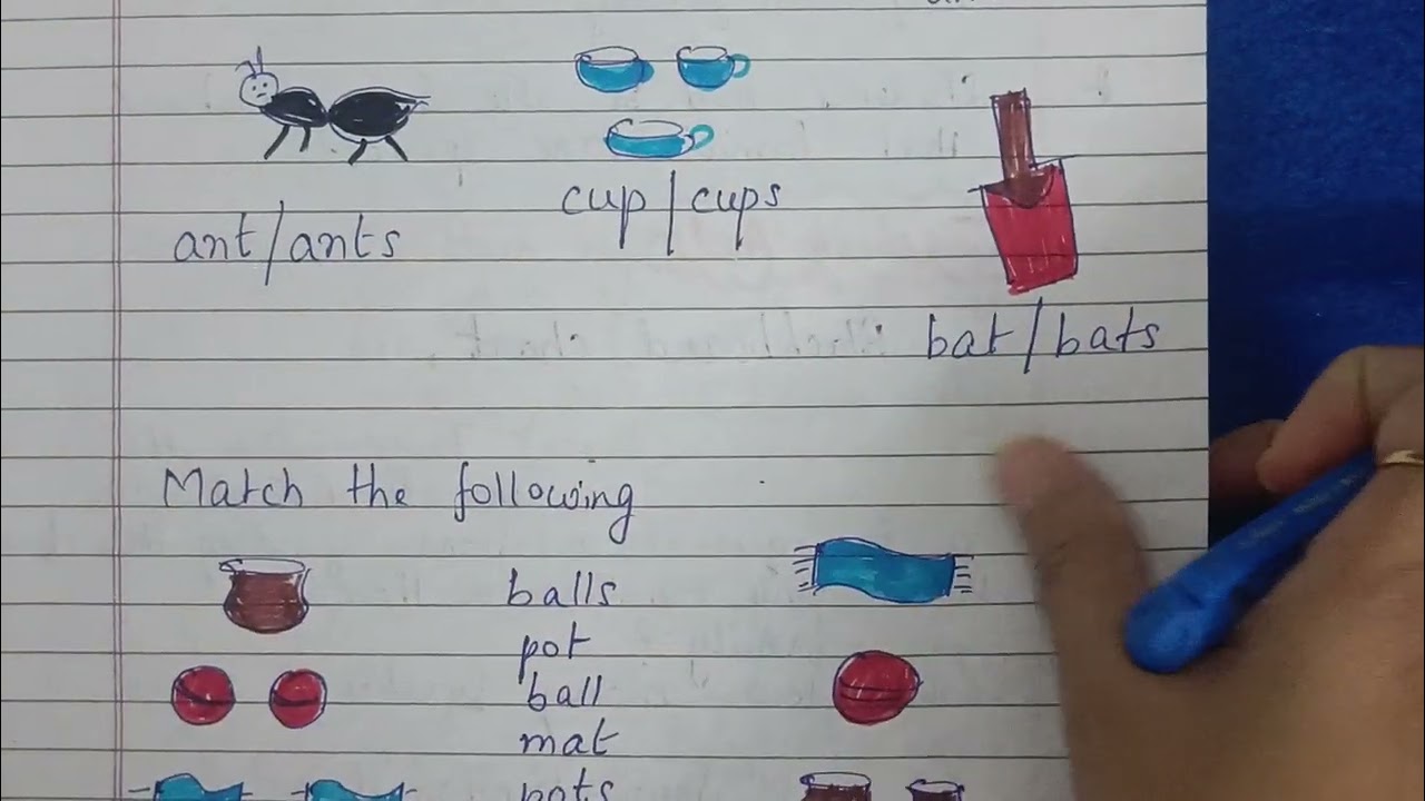 English lesson plan | Singular and Plural | How to teach Singular Noun and Plural Noun 