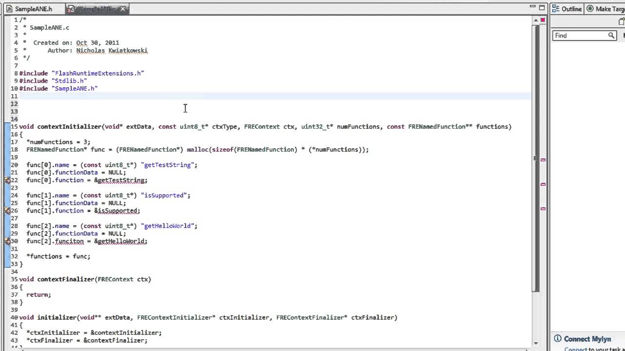 Working with AIR Native Extensions and Eclipse   2