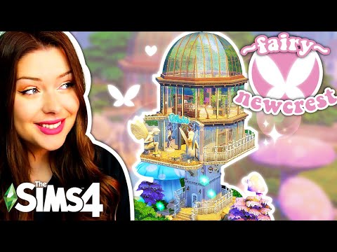 Building a Fairy Lot Inside a BIRDCAGE in The Sims 4 // Fairy Newcrest