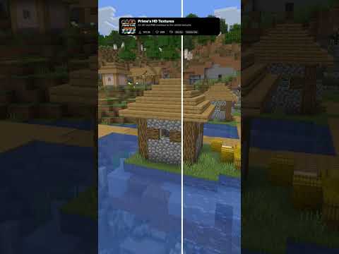 Prime's HD: Best Vanilla HD Minecraft Texture Pack #minecraft #texturepack #resourcespack #shorts
