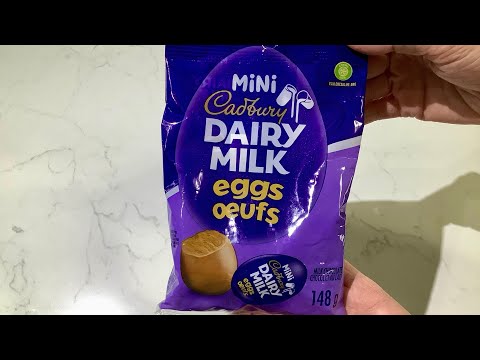 ASMR Kitchen : Open Cadbury Mini Chocolate Eggs