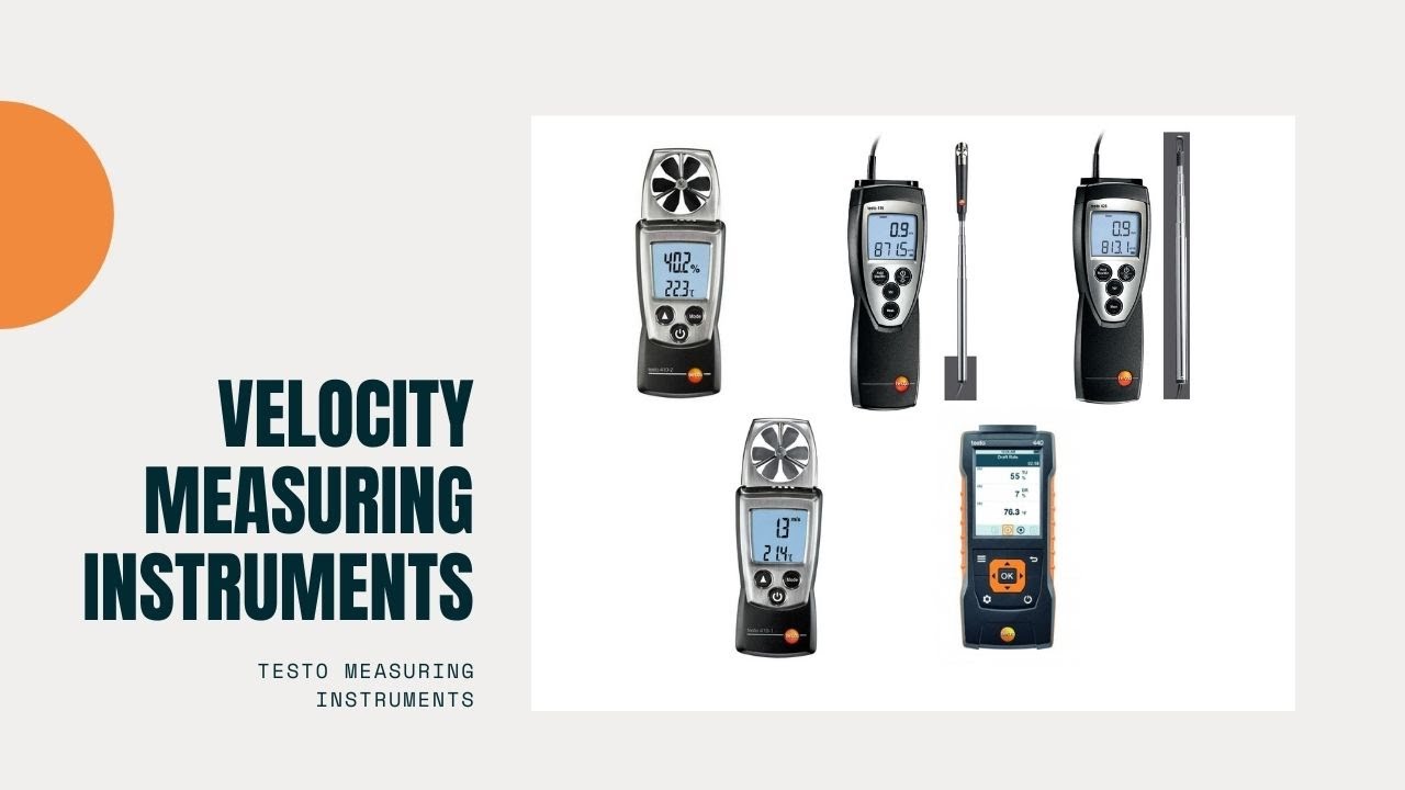 Testo | Velocity Measuring Instruments