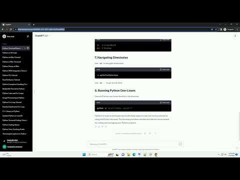 how to use python terminal windows