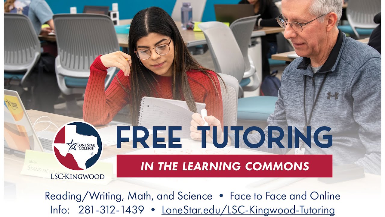 Get FREE Tutoring at the Learning Commons!