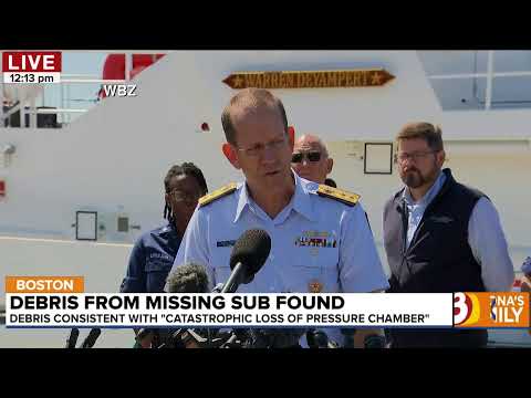 "All lives lost" | USCG says wreckage from missing sub found