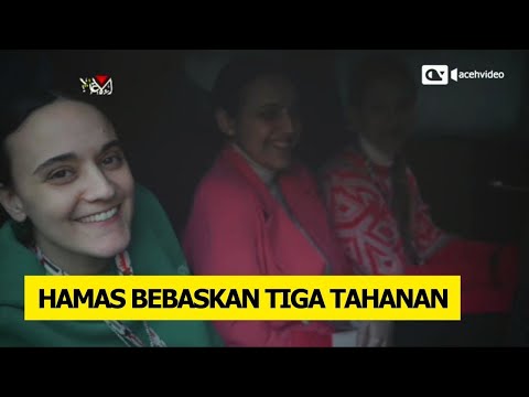 Hamas Bebaskan Tiga Tawanan Sebagai bagian dari Gencatan Senjata
