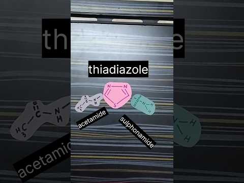 Trick to remember Acetazolamide structure