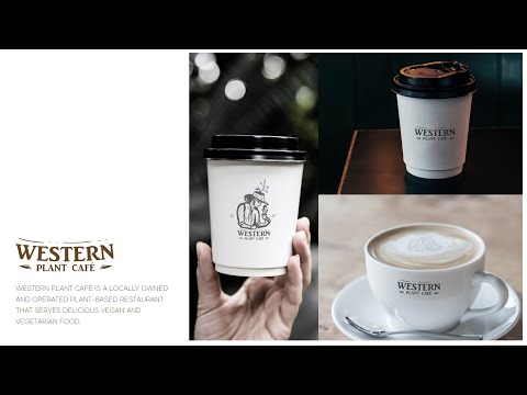 The story behind Western Plant Café's brand identity, time-lapse