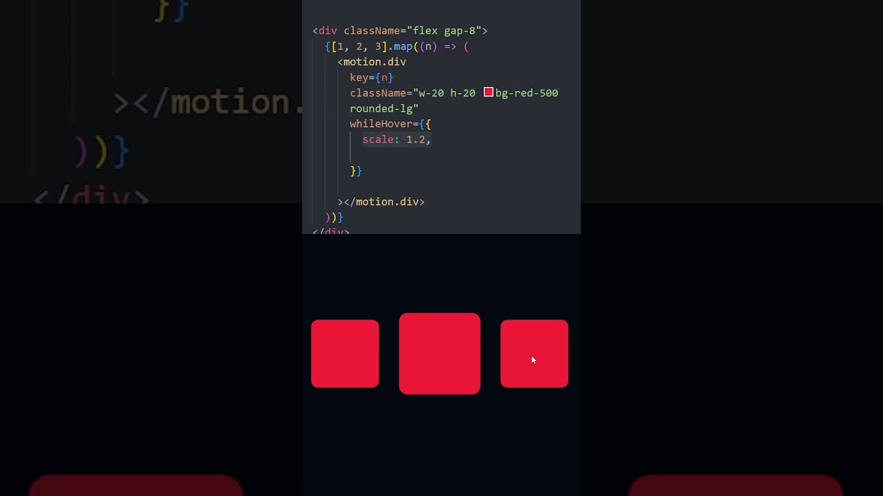 Create Amazing Card Hover Animation with Framer Motion #tailwind #coding #react #css #web #tutorial