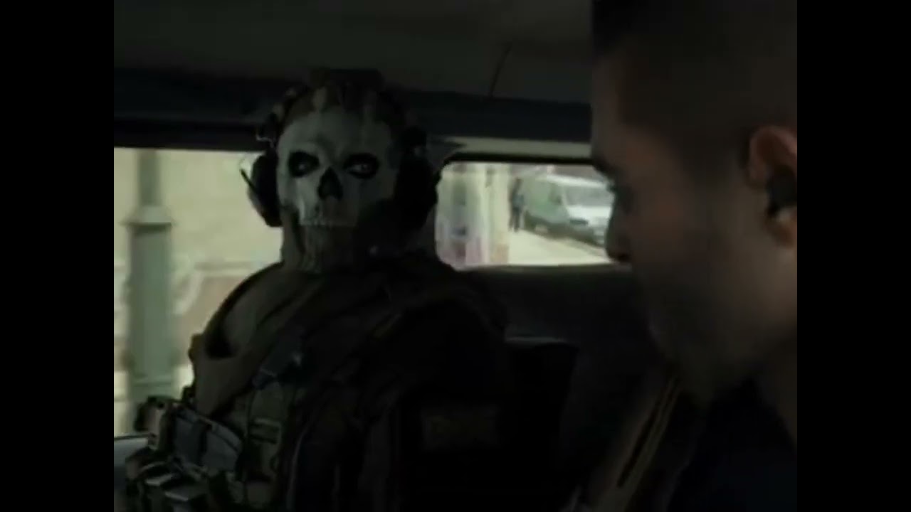 Ghost staring meme template