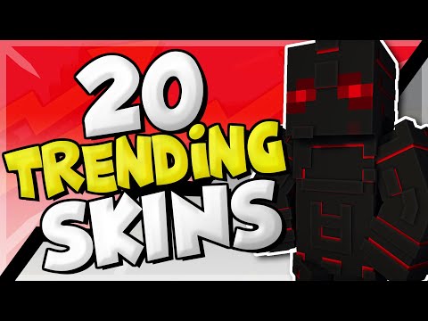 Top 20 Trending Minecraft Skins!