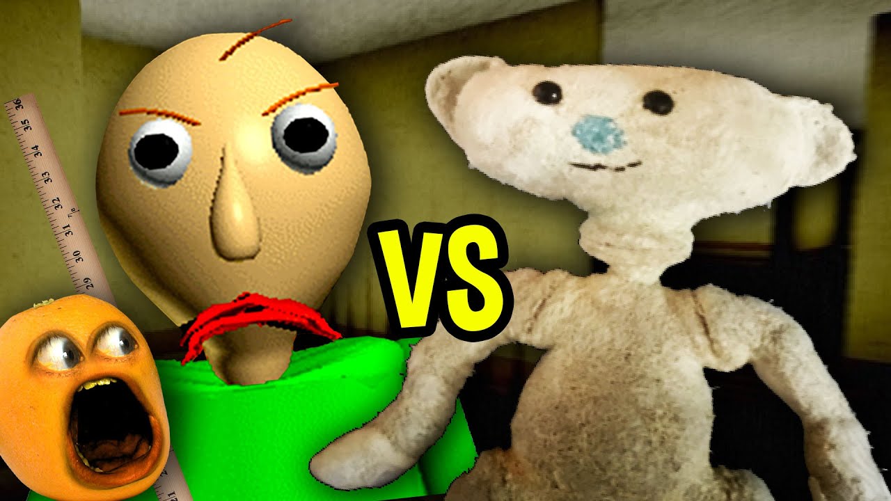 BALDI vs BEAR!!! (Annoying Orange Roblox)