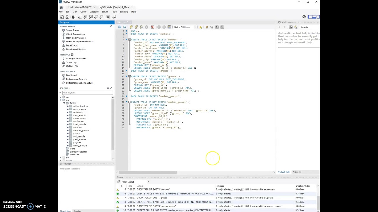 Chapter 11, Exercises 1-3