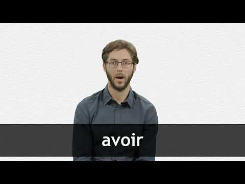 English Translation of “AVOIR” | Collins French-English Dictionary