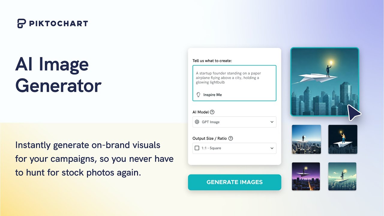AI Image Generator: Create AI images from text | Pikto AI Studio