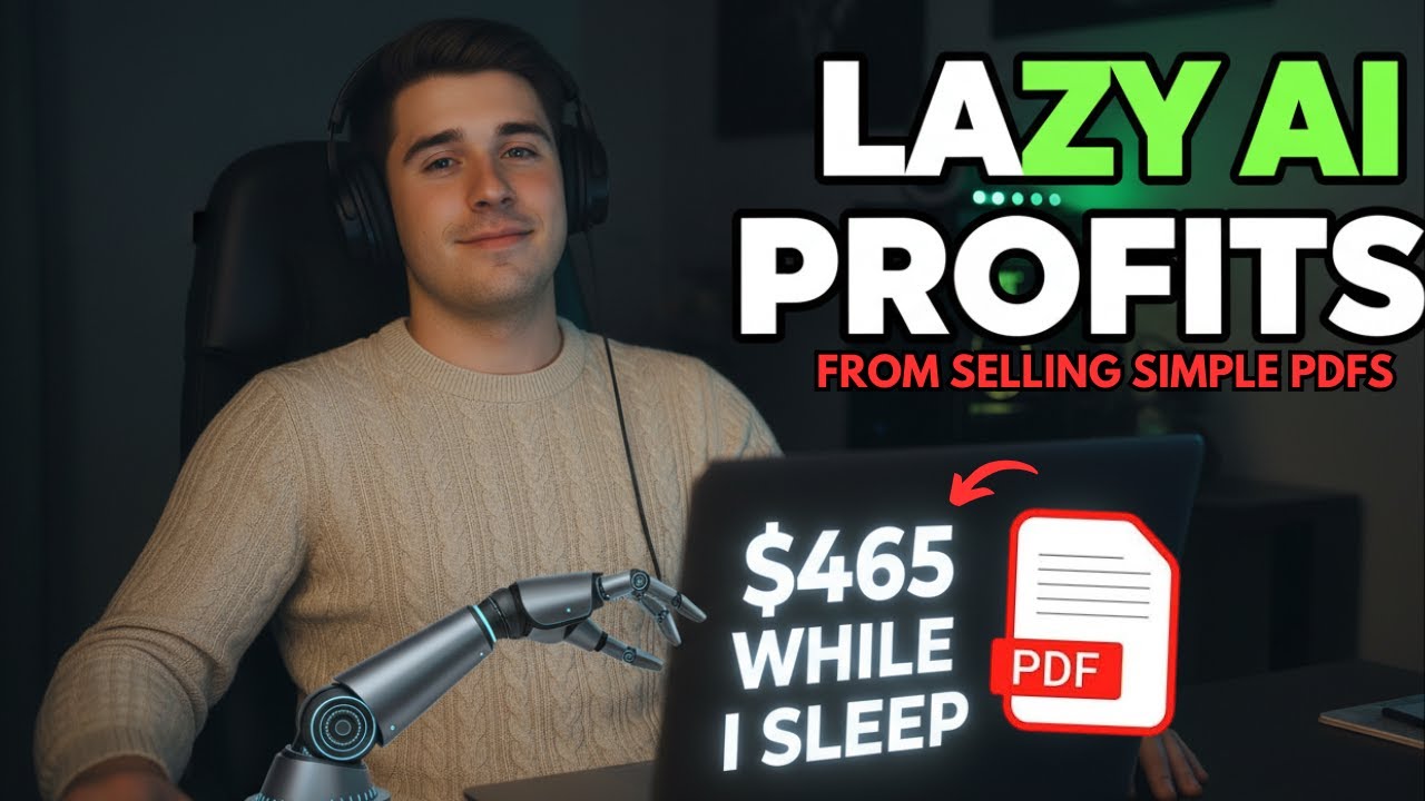 This Lazy Ai PDF Business Makes $465/Day (While I Sleep)
