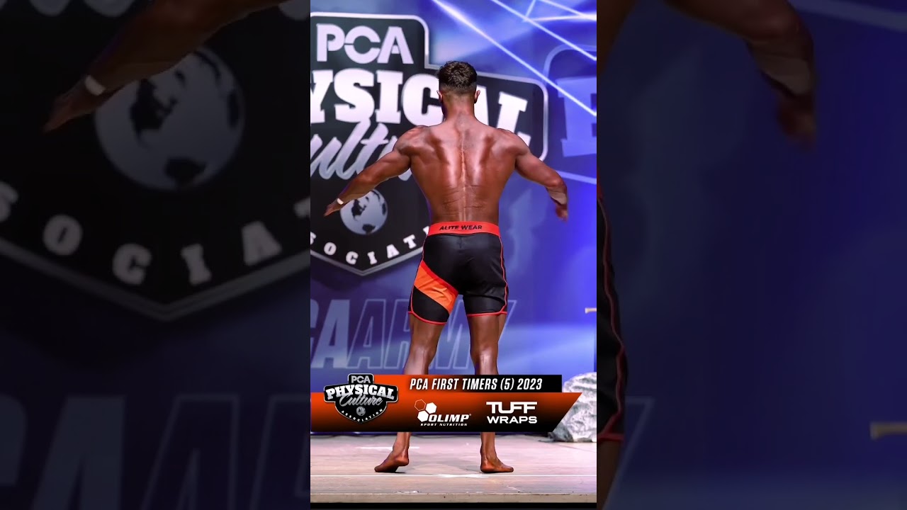 2023 PCA First Timers (5)Junior Men's Physique | 2nd Place | Joshua Jenkins #pca2023