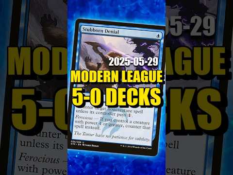 UNDEFEATED MTG Modern League Decklists (2025-05-29) #davidroyale #modern #modernmtg