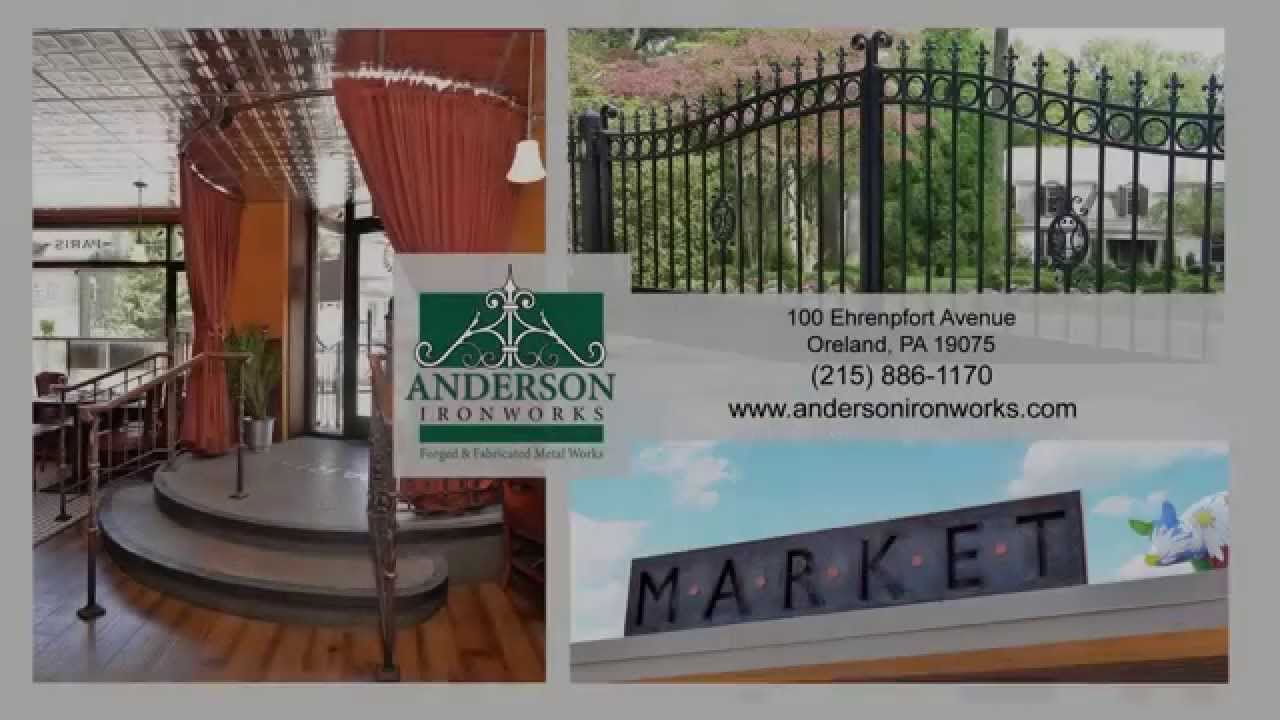 Anderson Ironworks | A Metalworking Company in Oreland, PA