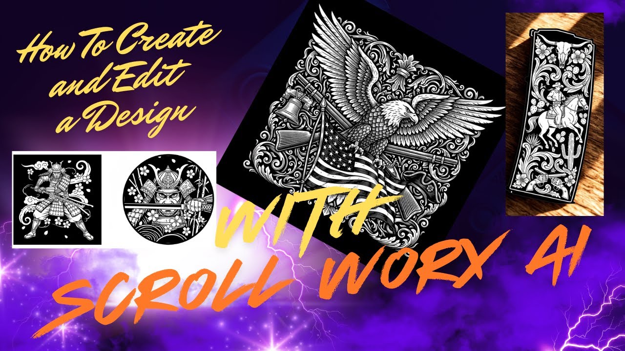 How To Create Beautiful Scroll Designs for Any Template Using Scroll Worx Ai