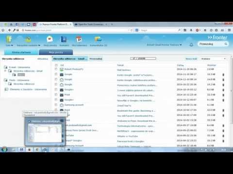 Ustawienie poczty Gmail we Fronterze