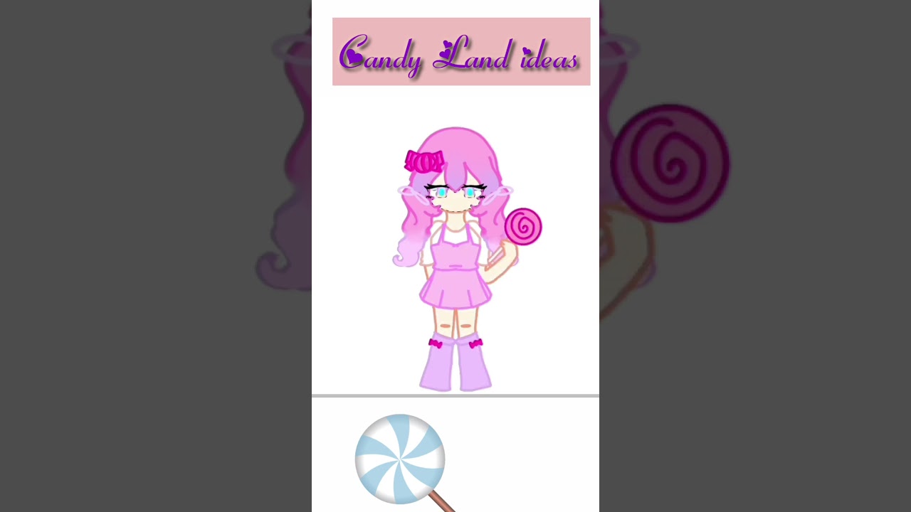how to draw candy land easy #shorts