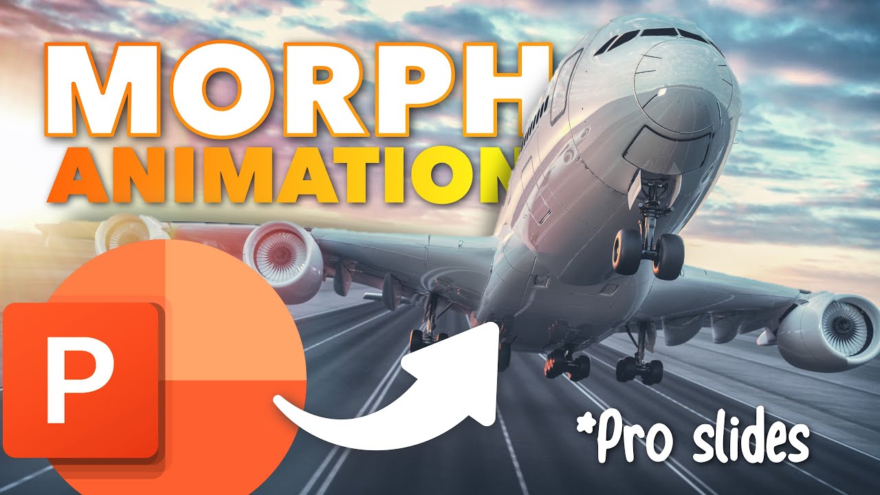 Dynamic PowerPoint Morph Tutorial ✈️ Easy tutorial