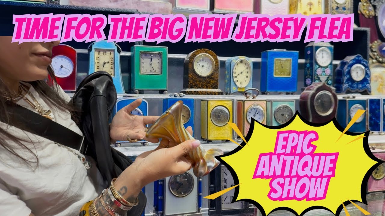 “NEW Flea, NEW Jersey PT 2”| SHOP WITH US | ANTIQUE SHOW | VINTAGE RESELLING | FLEA MARKET FINDS