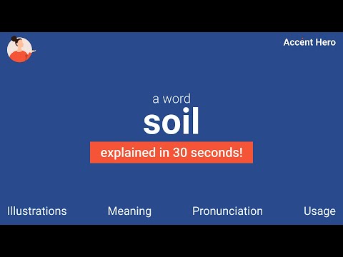 SOIL - Meaning and Pronunciation