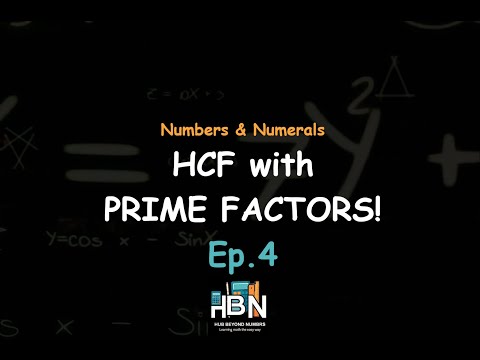 EASILY Find the HCF Using Prime Factorization | Step by Step Method!