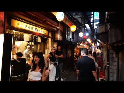 Shinjuku's Omoide Yokocho 4K Walking Tour: Tokyo's Hidden Alley of Nostalgia