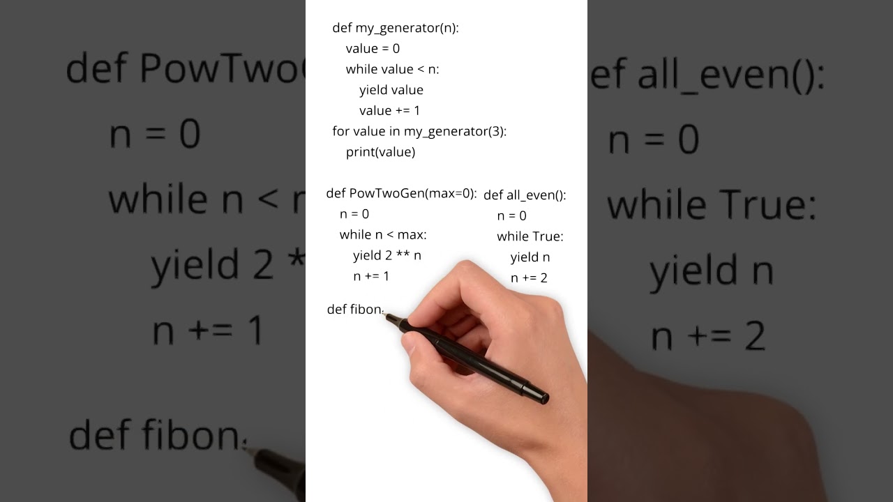 Python Generators | #shorts #short