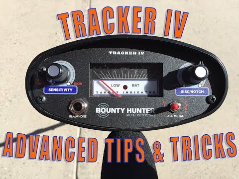 Bounty Hunter Metal Detector Tracker IV Review Demonstration and Advanced Tips and How To Operate