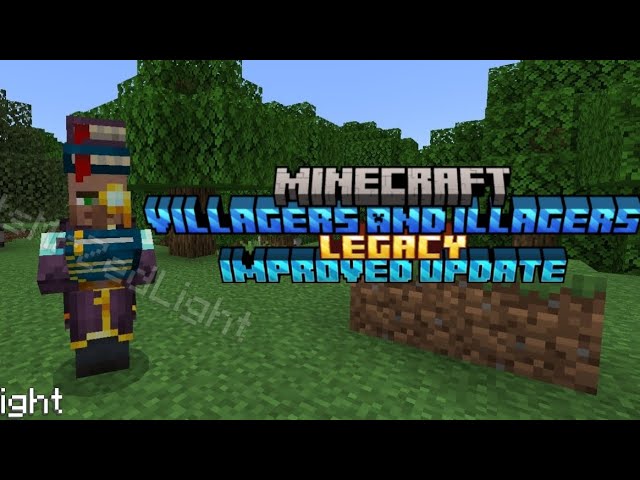 Villagers And Illagers Legacy Improved Update(1.0.9.70) | Bedrock ...