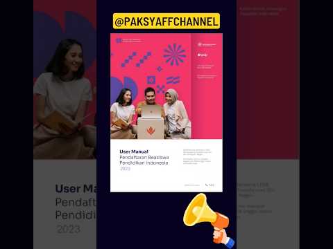 USER MANUAL PENDAFTARAN BEASISWA PENDIDIKAN INDONESIA (LPDP) TAHUN 2023