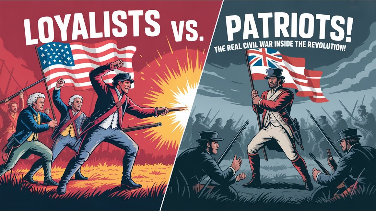 Loyalists vs. Patriots: America’s Civil War Within a Revolution | The Battle for America's Future