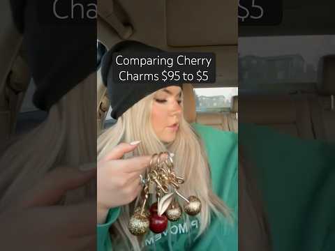 New Coach Cherry Charm Comparisons!! ⭐️🍒